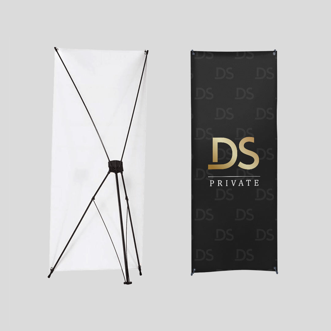 Decisões e Soluções – X Banner – DS Merchandising